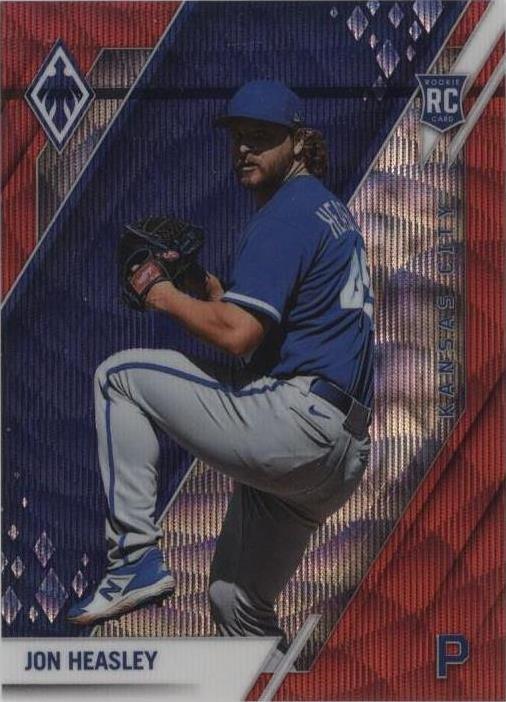 2022 Panini Chronicles - Phoenix Ruby Wave #17 Jon Heasley /199 (RC ...