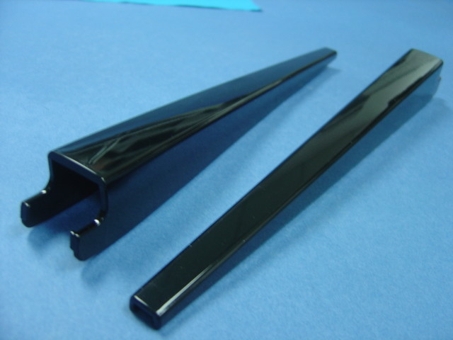 TWO BLACK #040 FRONT WINDSHIELD WIPER ARM COVERS FOR MERCEDES BENZ W463 ...