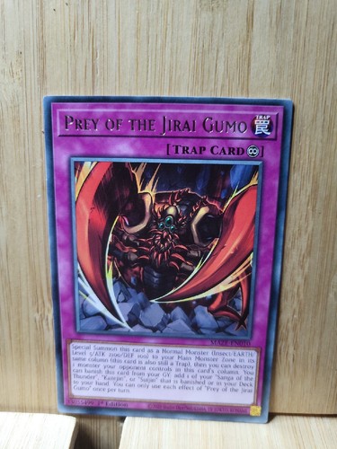 Yu-Gi-Oh!🏆Prey Of The Jirai Gumo - 1st Edition🏆 RARE Card | eBay