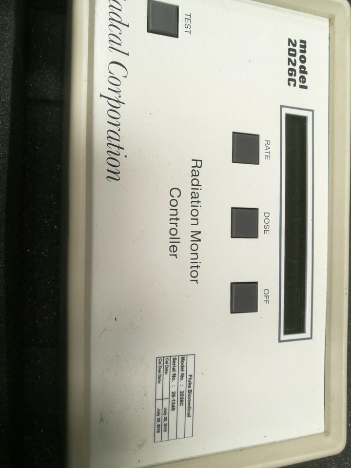 Radcal Radiation Monitor Controller Model 2026C | eBay