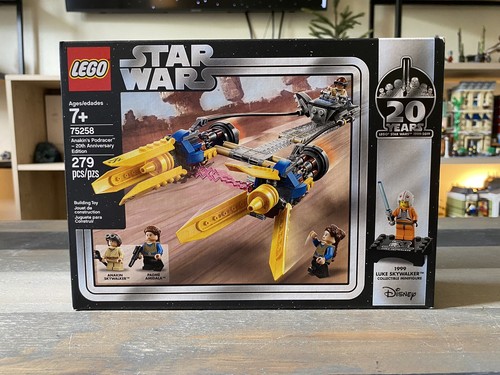 LEGO Star Wars: Anakin's Podracer – 20th Anniversary Ed Set #75258 ...