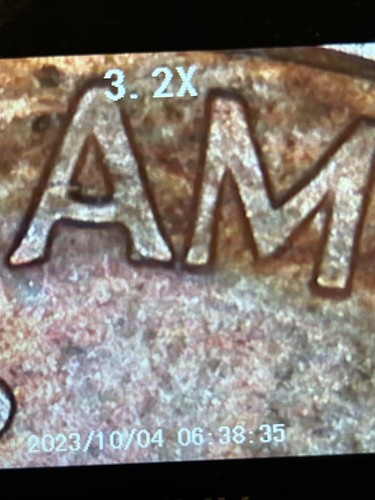 2000 P Slightly Wide AM Variety Lincoln Memorial Cent (error) penny 1C ...