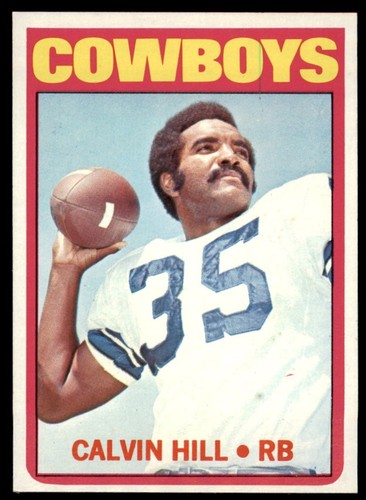 1972 Topps #224 CALVIN HILL Dallas Cowboys HOF MINT | eBay