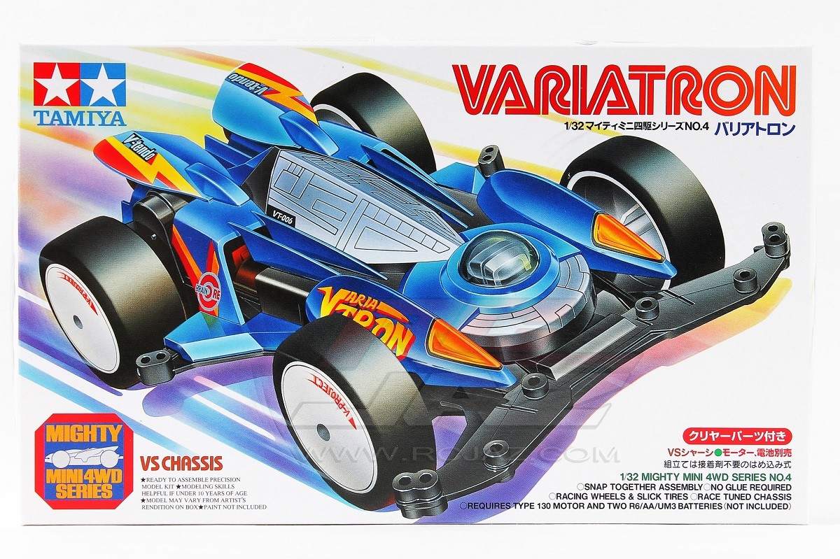 Tamiya 95409 1/32 Scale Mini 4WD Car Kit VS Chassis JR Variatron ...