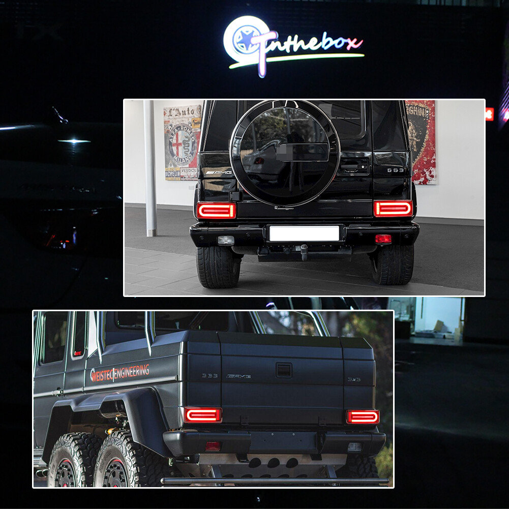 W464 Style LED Tail Light Signal for 99-18 Mercedes Benz W463 G-Wagon ...