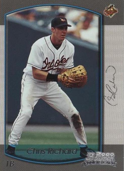 2000 Bowman Draft Picks & Prospects - Chris Richard #73 (RC) for sale ...