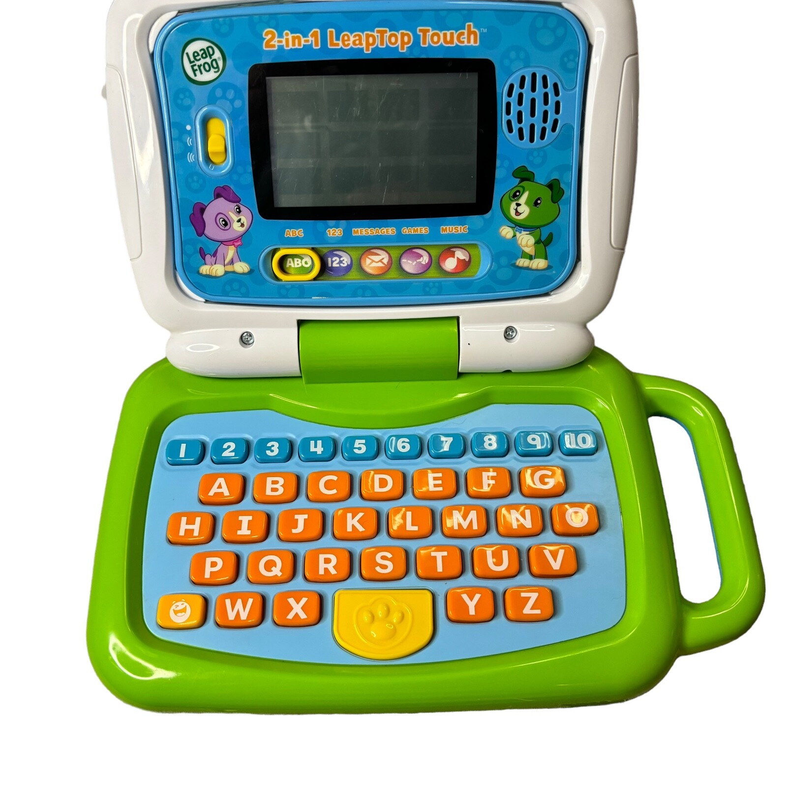 Leap Frog 2-in-1 LEAPTOP TOUCH PAD 2017 Flip Screen Animated LED Scout ...