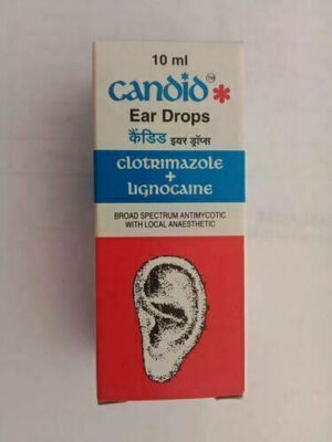 2 X Candid Ear Drop for all types of common ear problems 10ml Each US ...
