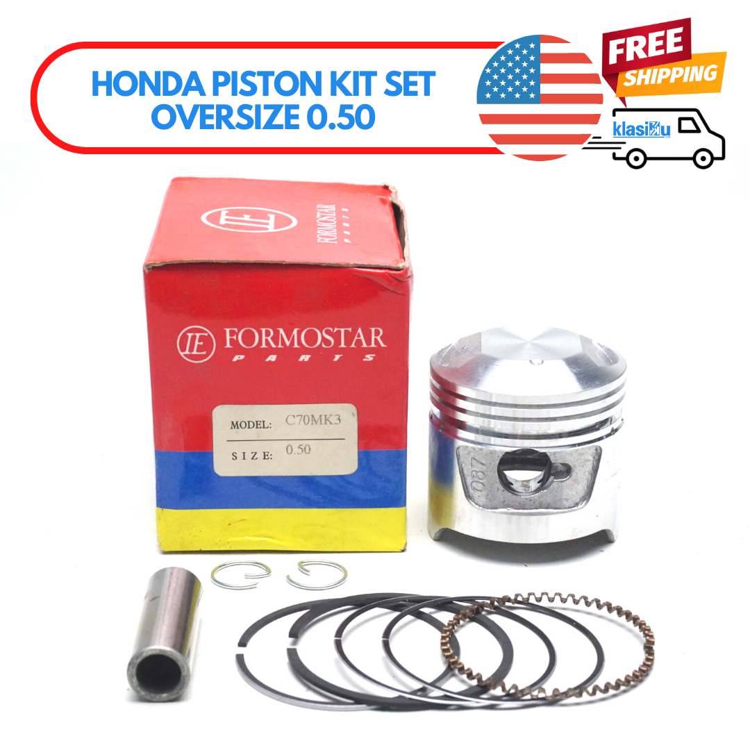 NOS HONDA CT70 C70 ATC70 CD70 CF70 CL70 SL70 ST70 XL70 PISTON KIT SET ...