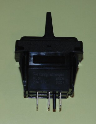 Carling VLD1 Toggle Switch, VLD1S001-JZZ00-000, RKR SW, ON-OFF-ON 12V ...