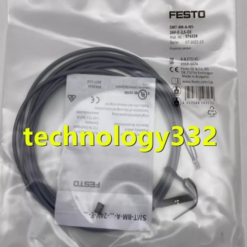 1PC NEW FESTO Sensor Proximity switch SMT-8M-A-NS-24V-E-2.5-OE 574338 # ...