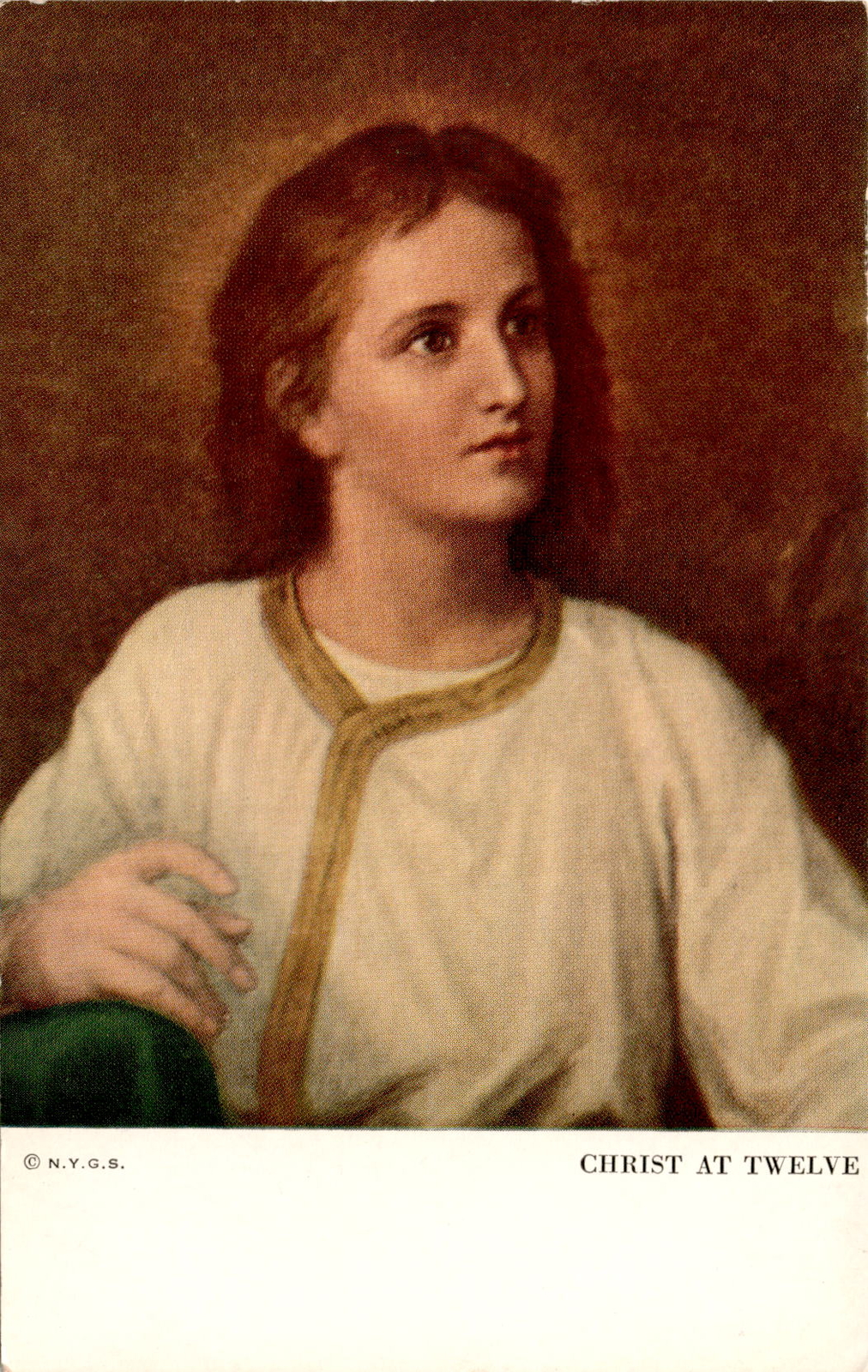 Christ at Twelve by Heinrich Hofmann in Riverside Church, NY. | eBay