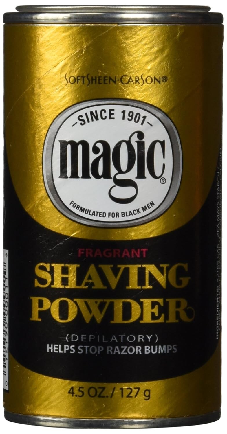 SoftSheen-Carson Magic Razorless Shaving for Men, Magic Shaving Powder ...