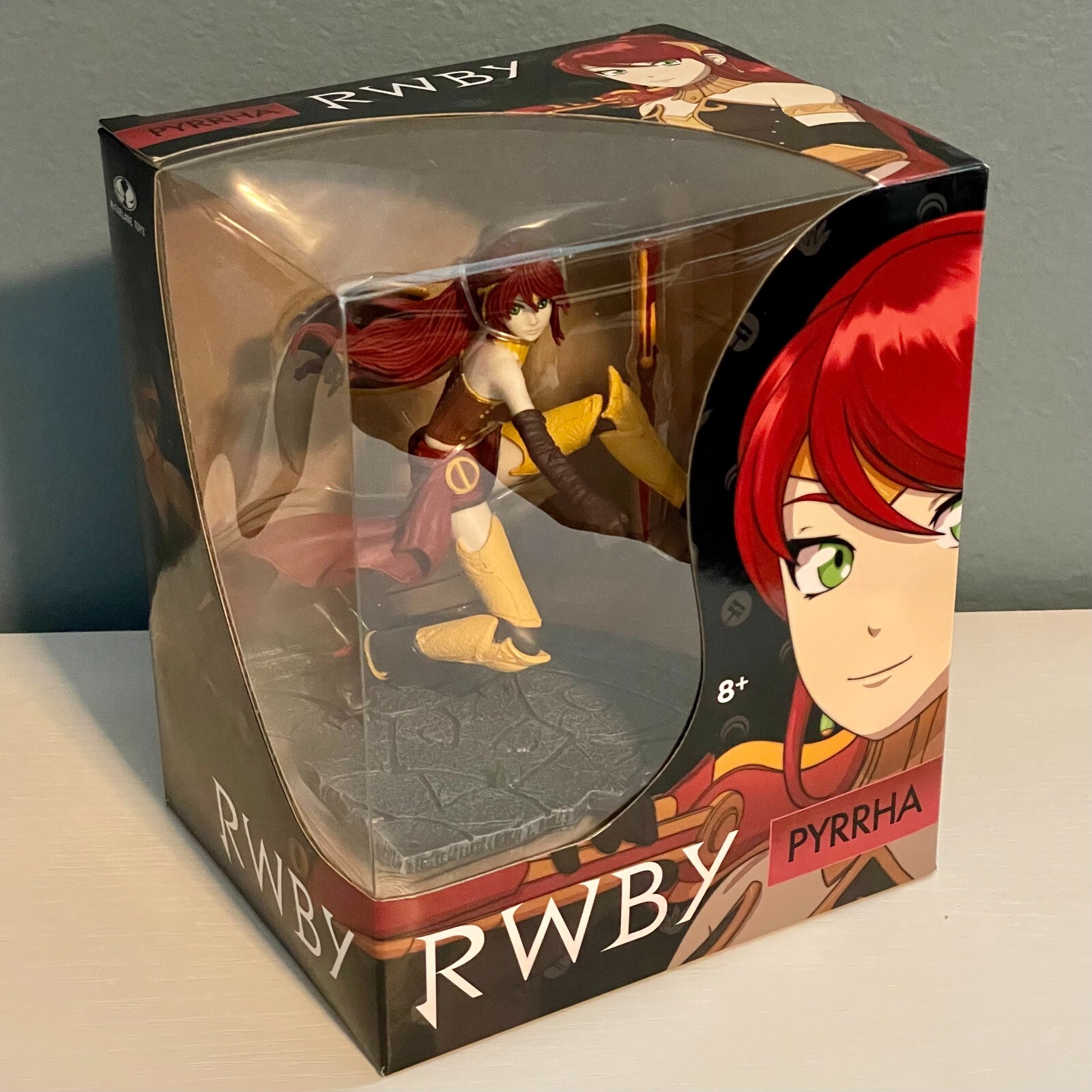 RWBY Pyrrha Nikos Vinyl Figure Rooster Teeth McFarlane Toys Series 2 ...
