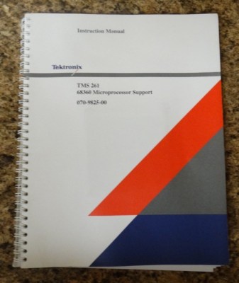 Tektronix TMS 261 Instruction Manual | eBay