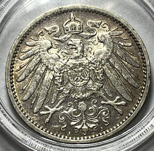 1908-A GERMANY GERMAN EMPIRE MARK 90% SILVER COIN BU | eBay