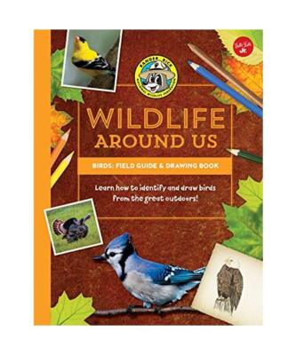 Birds: Field Guide & Drawing Book: Learn How to Identify and Draw Birds ...