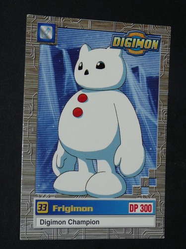 DIGIMON CARD 1999 TV ANIMATION BANDAI #33 FRIGIMON | eBay