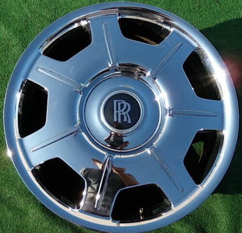 Factory Rolls Royce Phantom Center Cap Chrome Bezel Genuine OEM 21 Inch ...