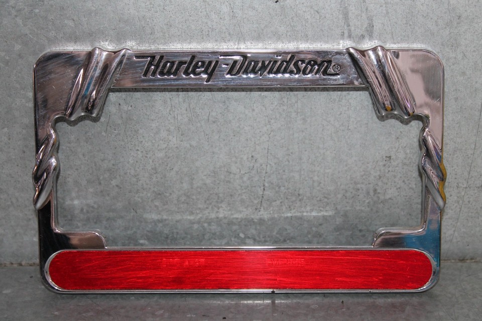 Harley Davidson 03-05 Dyna License Plate Tail Light Mount Bracket 59575 ...
