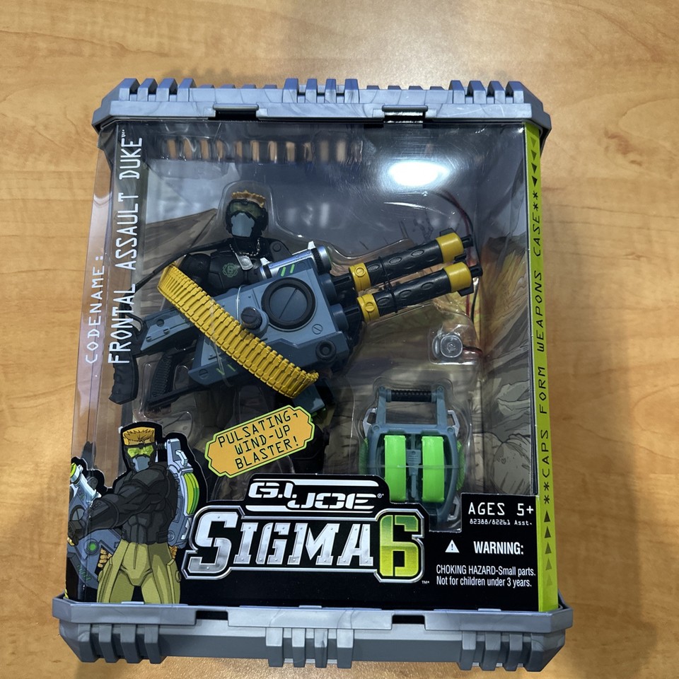 GI Joe Sigma 6 Duke Frontal Assault Action Figure 2006 | eBay