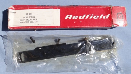 NOS Redfield 1 Piece Scope Base Remington Model 600 660 Short Action | eBay