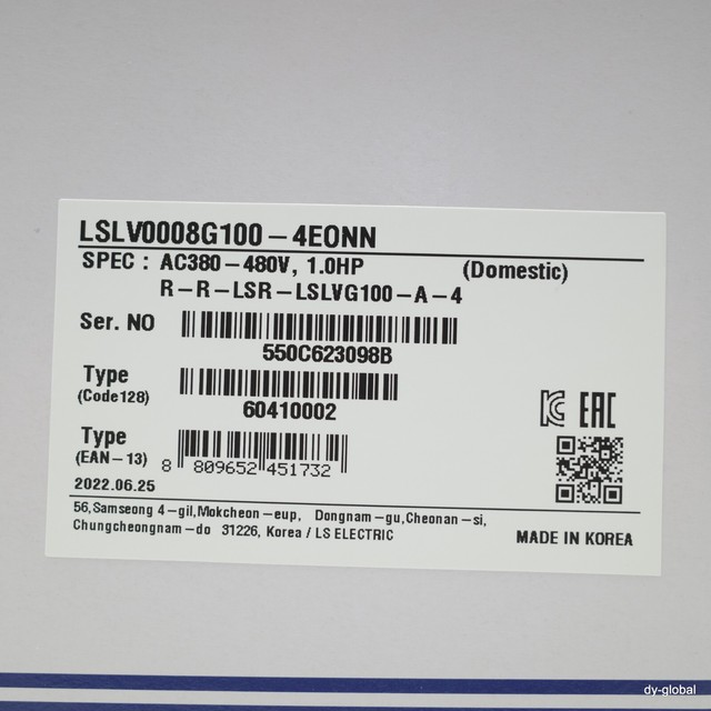 LS G100 Inverter LSLV0008G100-4EONN General AC Driver 3Phase 380 480V ...
