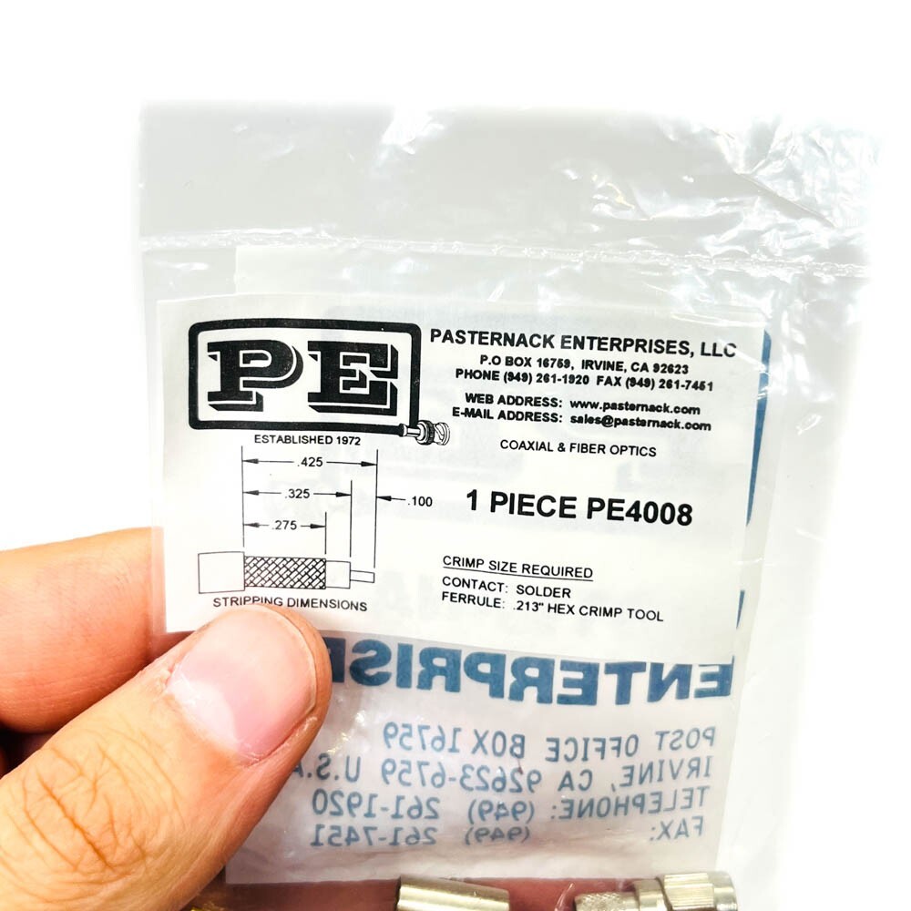 2 Pc Pasternack SMA RF PE4008 for sale online | eBay