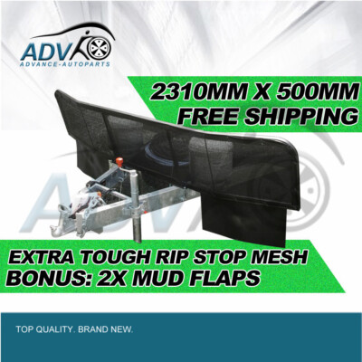 Caravan Stone Guard Shield Protection for Off Road RV Mesh & Mud Flaps ...