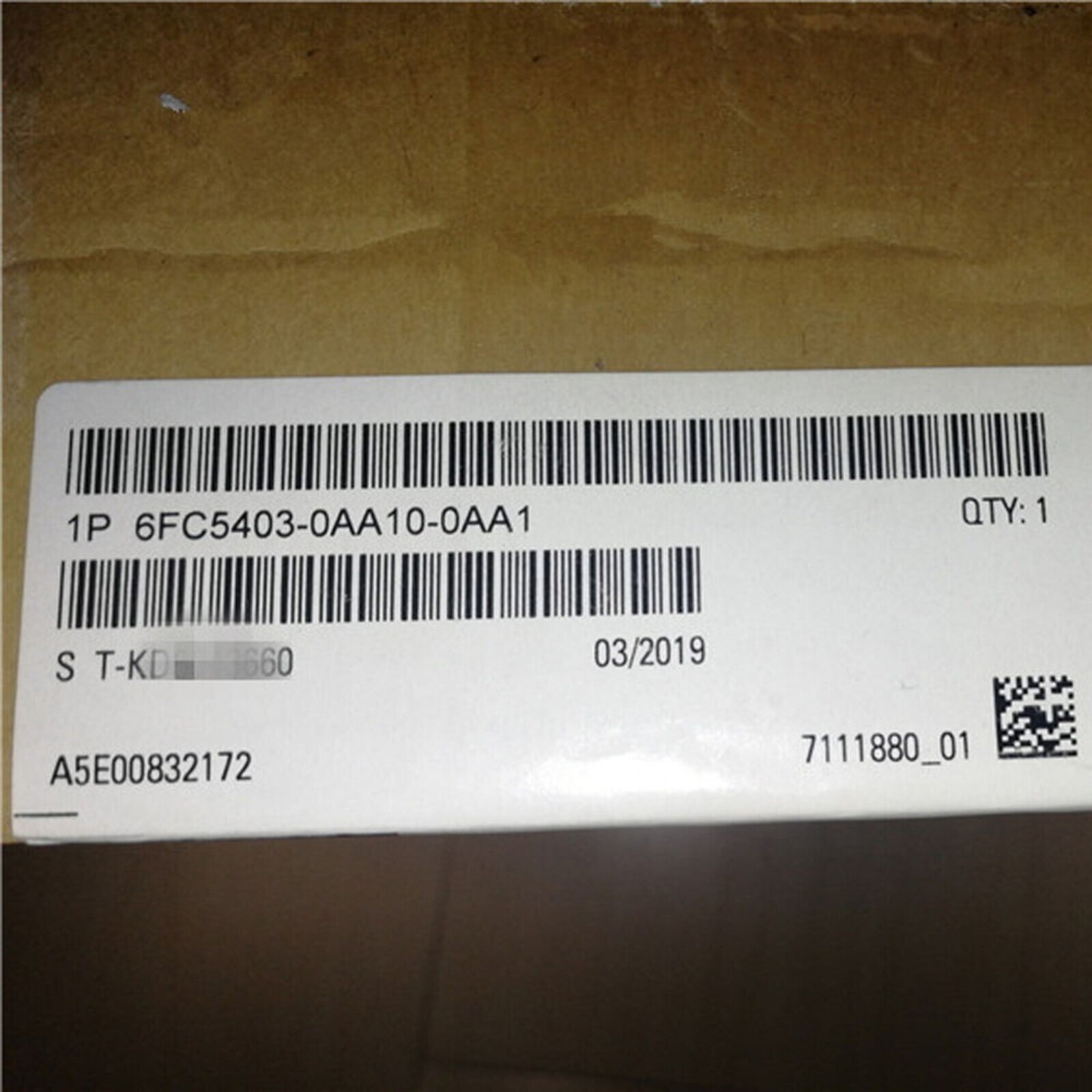 New Siemens 6FC5403-0AA10-0AA1 6FC54030AA100AA1 SINUMERIK handheld ...