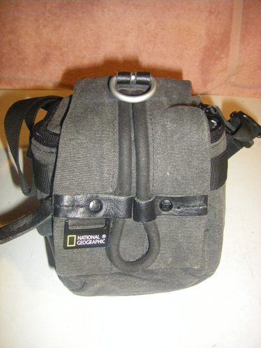 NATIONAL GEOGRAPHIC SMALL DARK GRAY CAMERA BAG | eBay