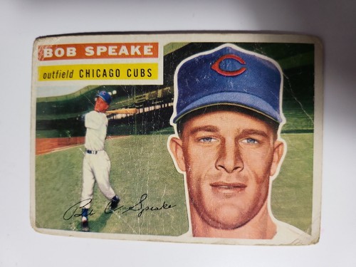 1956 Topps Bob Speake G card #66 | eBay