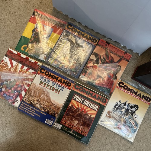 Command Magazine Lot With Games Vintage M2 | eBay