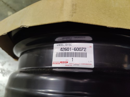 Genuine OEM Toyota 42601-60072 Steel Front Wheel 73-84 Land Cruiser 79 ...