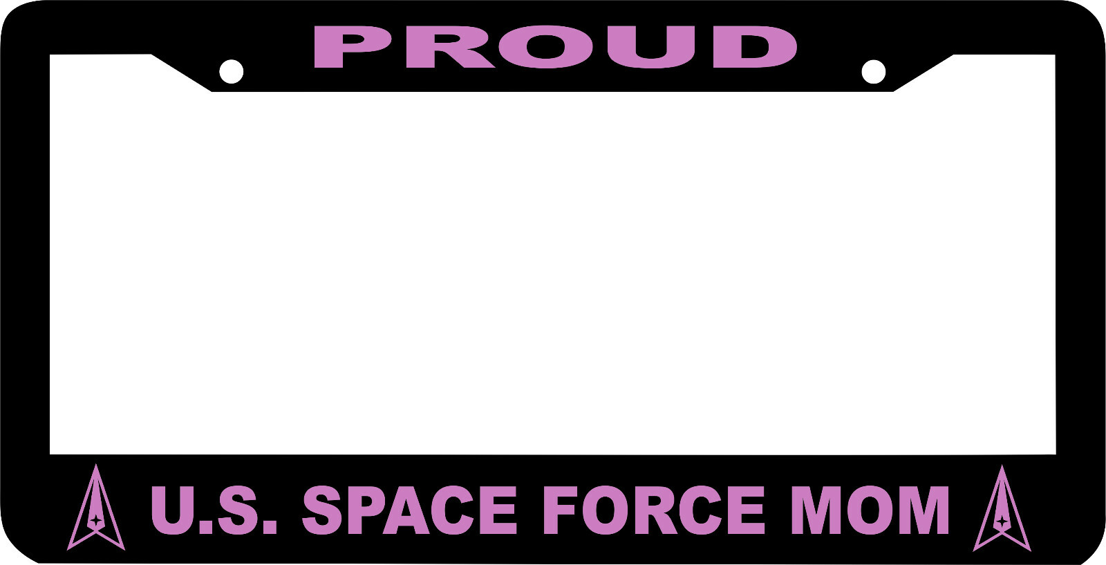 PROUD US SPACE FORCE MOM License Plate Frame | eBay