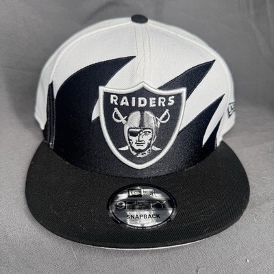 NWT New Era Las Vegas Oakland Raiders NFL Shark Tooth Snapback Hat OS ...