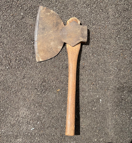 Antique early 1800's Broad Ax Hewing Ax AAFA | eBay