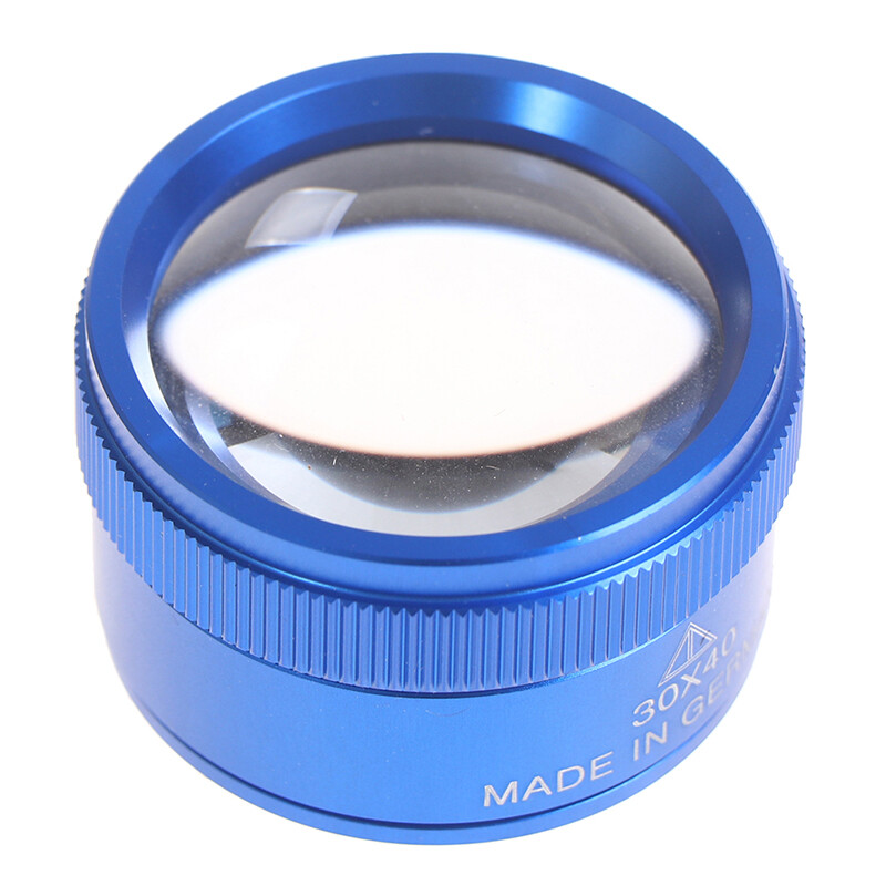 Premium 30x 40mm Measuring Magnifier Magnifying Glass Lens Loop ...