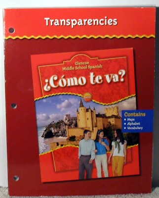 Como te va? Intro Nivel Rojo : Transparency Binder Glencoe 2003 ...