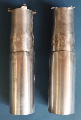 OEM? 1953 1954 1955 Corvette modified rear exhaust extensions | eBay