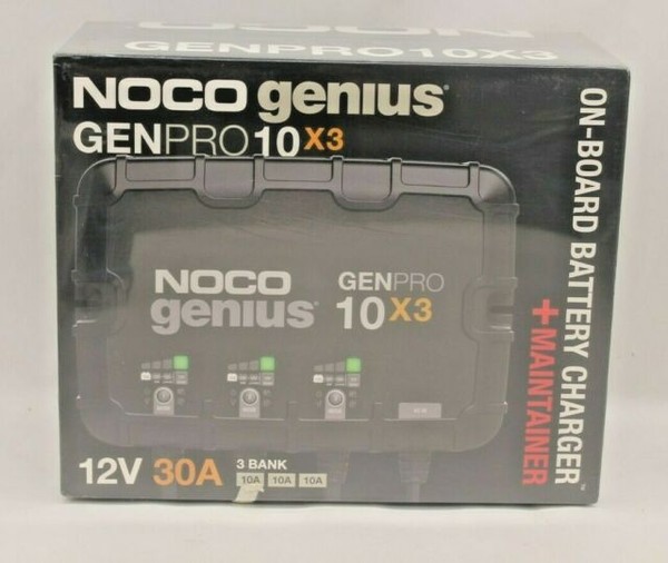 GenPro 3 Ah 12 V Waterproof On-Board Battery Chargers (GENPRO10X3) for ...