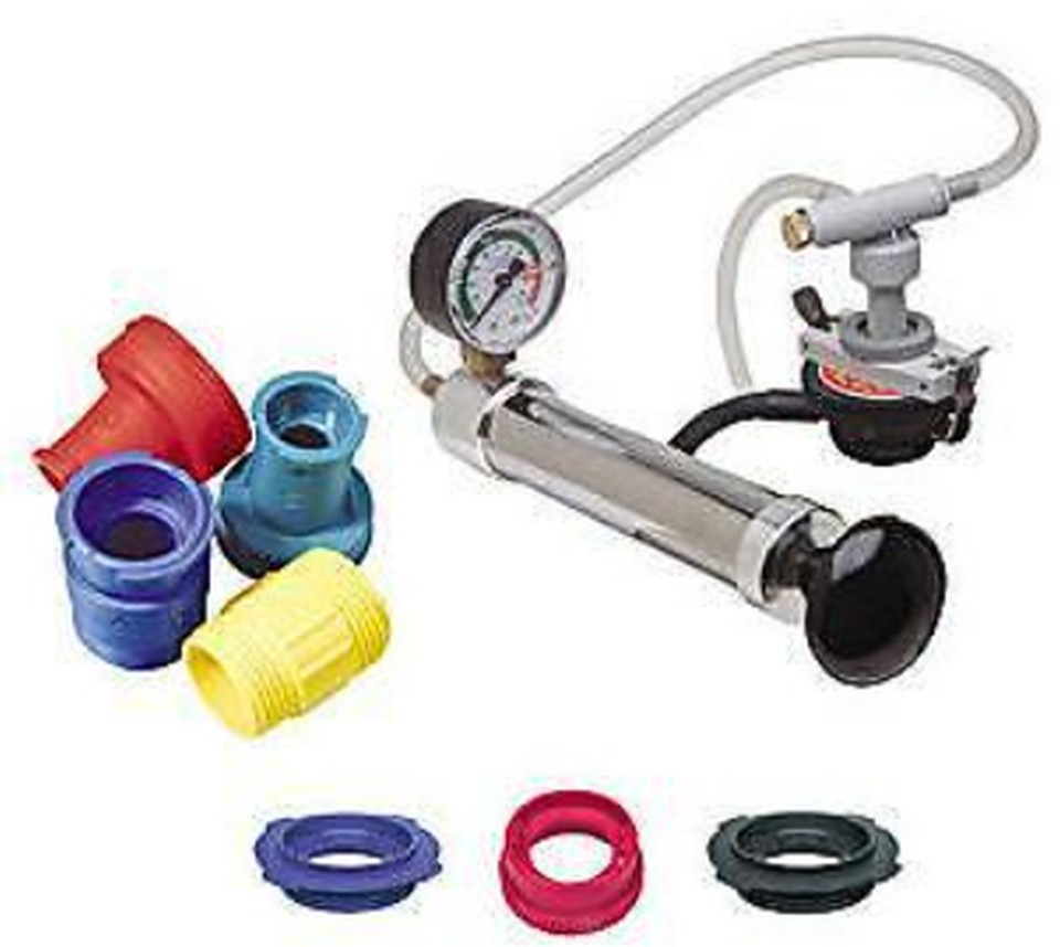 KD 3700 Cooling System and Radiator Cap Tester Combo Kit | Danaher ...