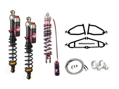 LSR Lone Star Sport A-Arms Elka Stage 4 Front Rear Shocks Yamaha Raptor ...