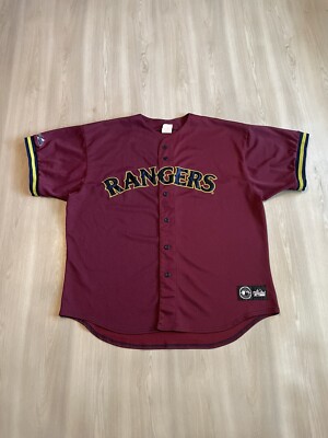Vintage Texas Rangers Jersey Mens 2XL | eBay