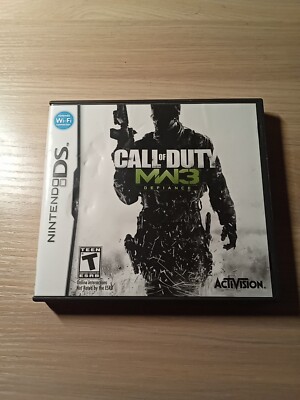 Call of Duty: Modern Warfare 3 - Defiance (Nintendo DS, 2011) Tested ...