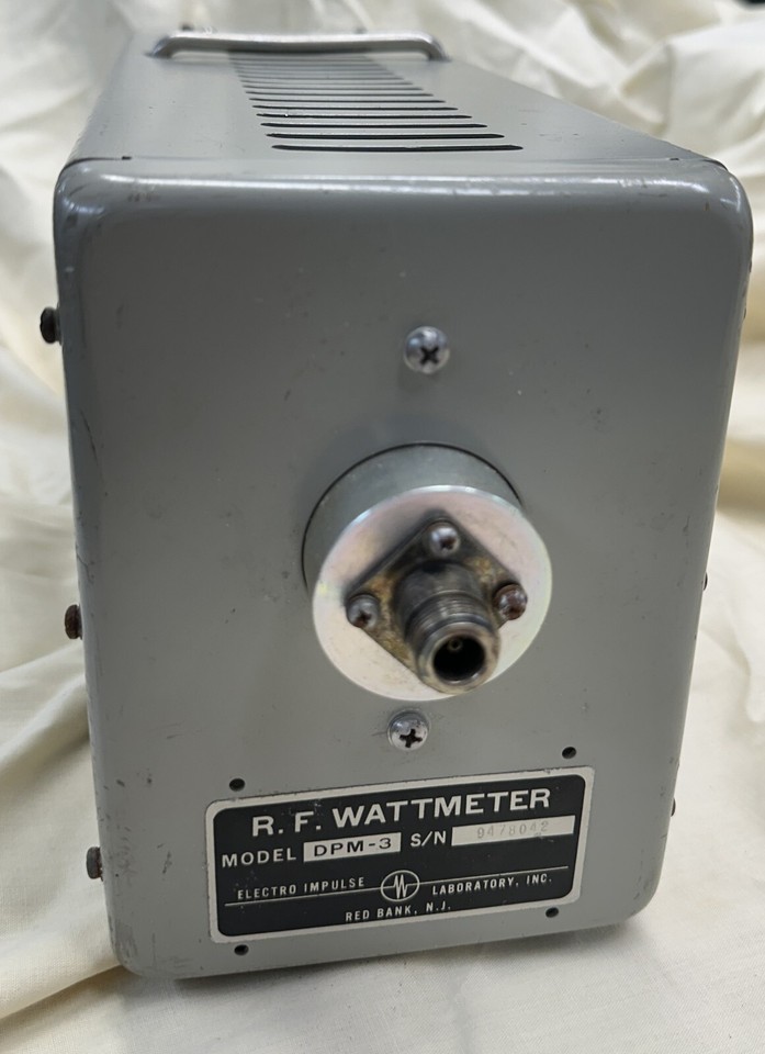 Electro Impulse DPM 3 R.F. Wattmeter / Dummy Load 50 Watt / 150 Watt | eBay