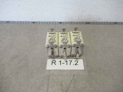 3x Siemens 3NA3832 Nh Fuse Insert 125A | eBay Australia