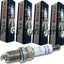 4× Bosch OEM Double Platinum Spark Plugs 06H905601A Set FR5KPP332S for ...