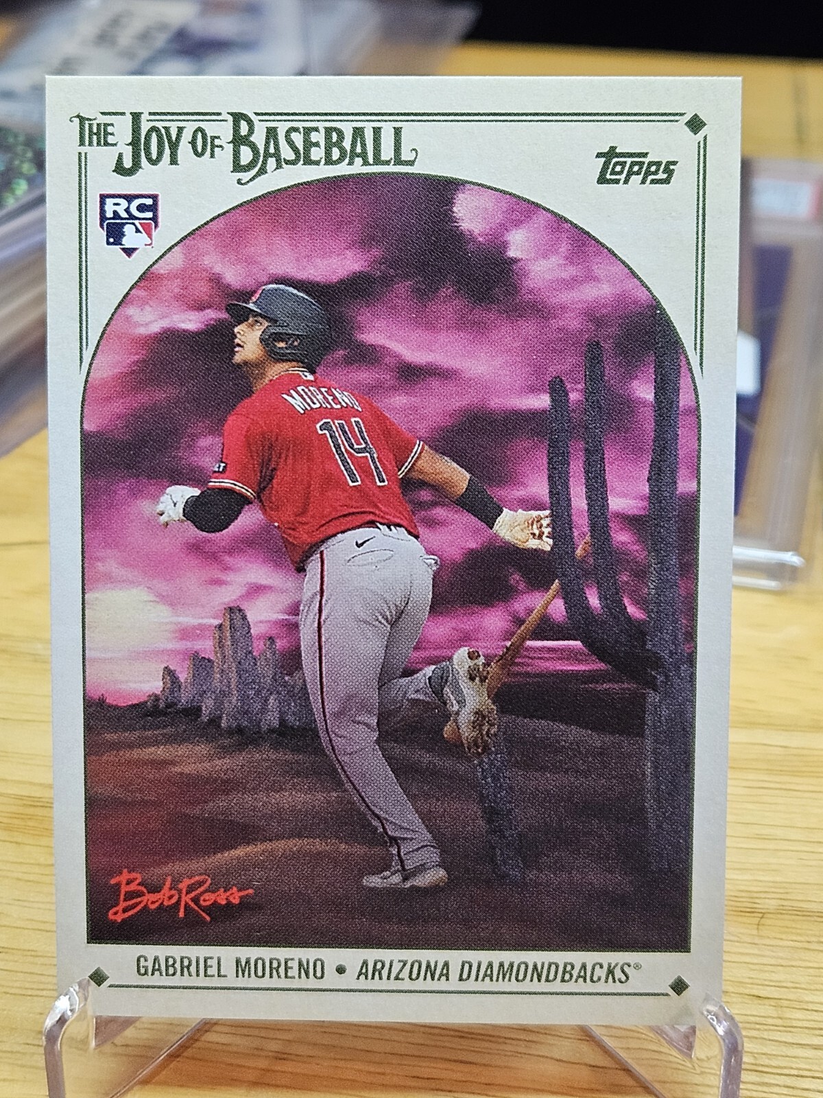 2023 Topps X Bob Ross The Joy Of Baseball - Gabriel Moreno -Rookie ...
