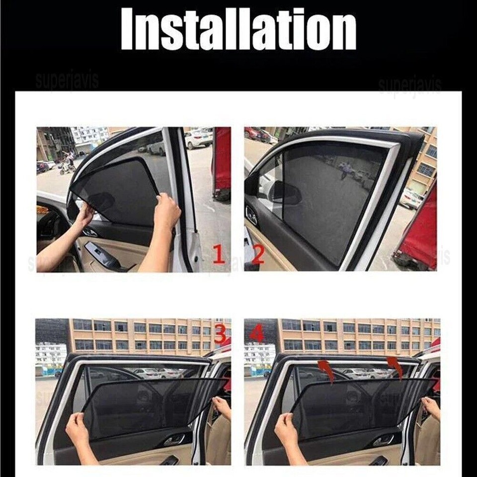 Magnetic Window Sunshade For Toyota Camry 2011-17 Mesh Windshield Frame ...